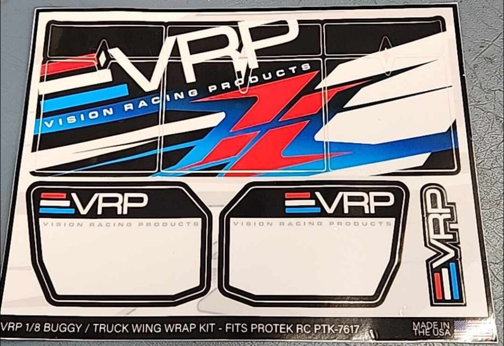 VRP Rear Wing Wrap